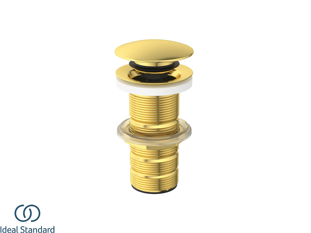 IDEAL STANDARD® CLICK-CLACK WASTE BRUSHED GOLD - Iperceramica