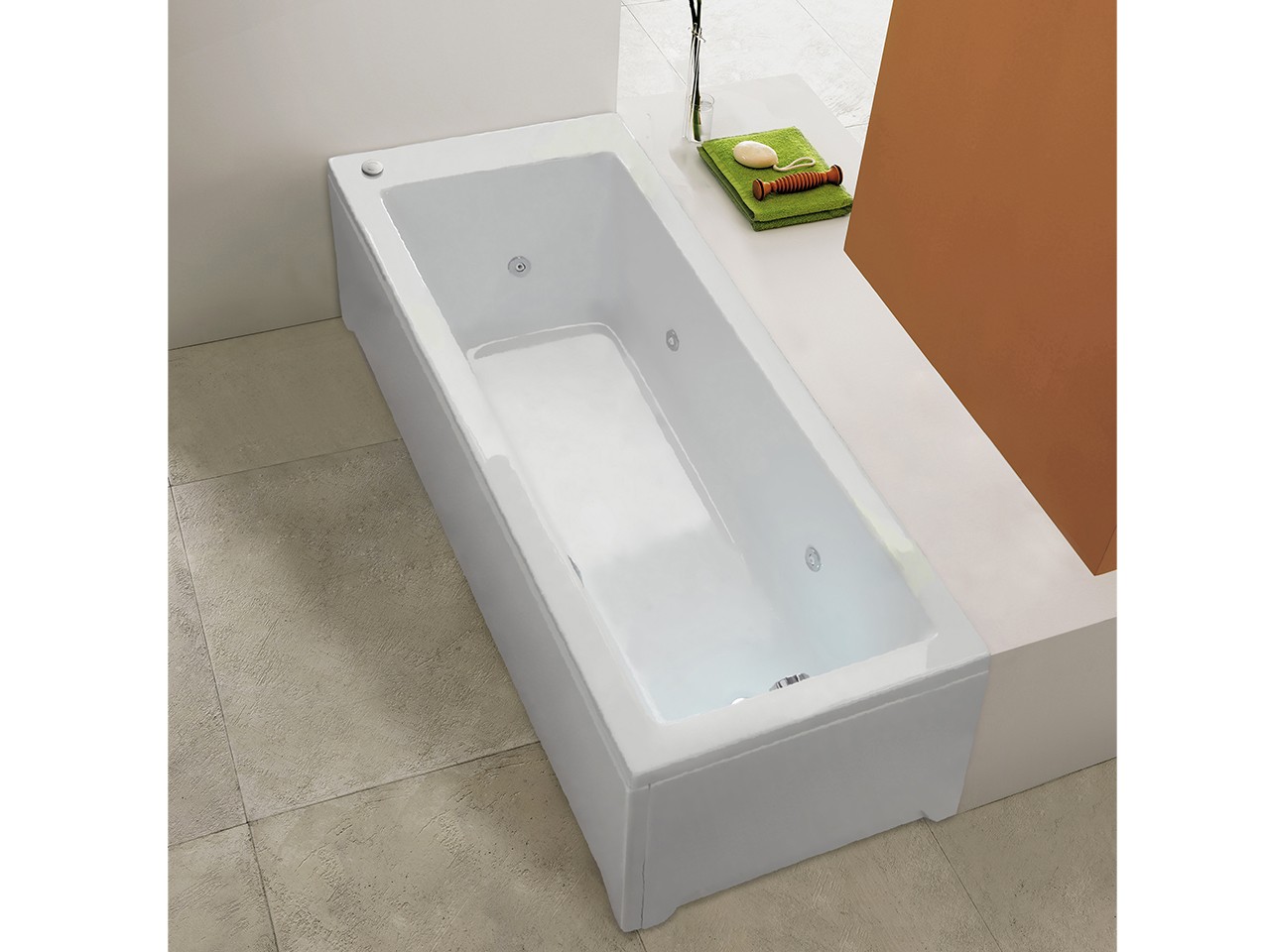 Shire 170X70 Whirlpool Tub Front And Side Panel - Iperceramica