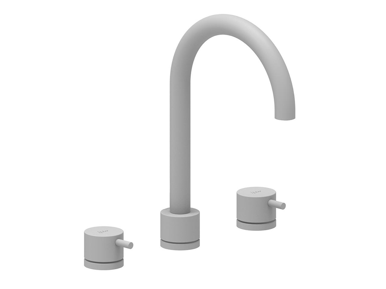 Miscelatore per Lavabo 3 Fori Bora Bianco Opaco - Iperceramica