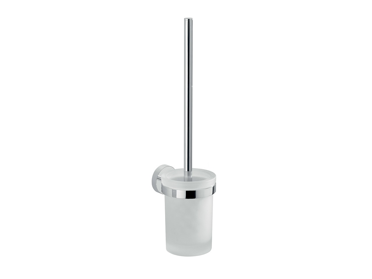 Tuli Chrome Wall-mounted Toilet Brush - Iperceramica-mt
