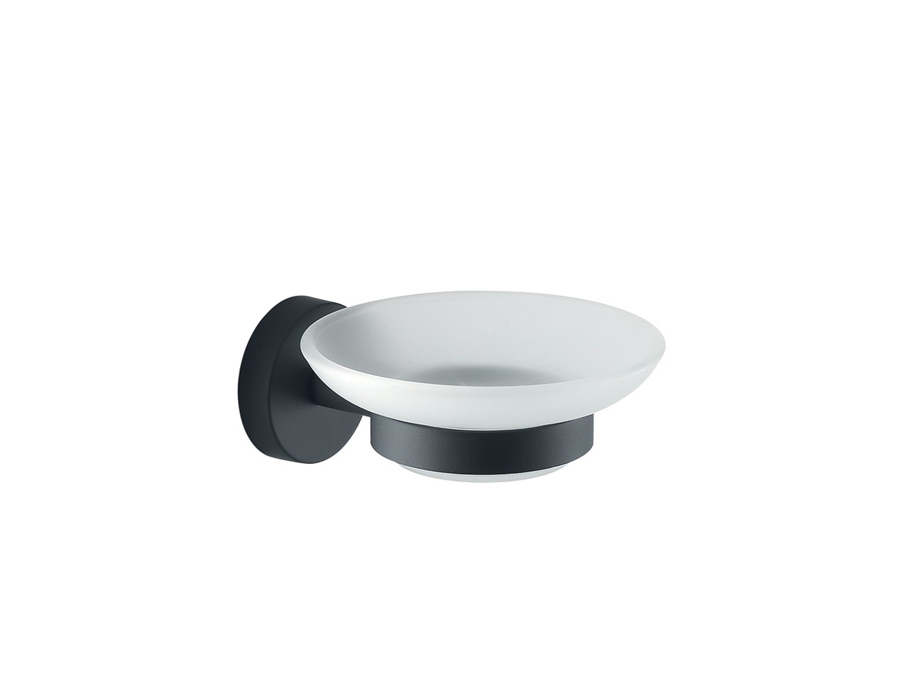 Tuli Matt Black Soap Dish - Iperceramica-mt