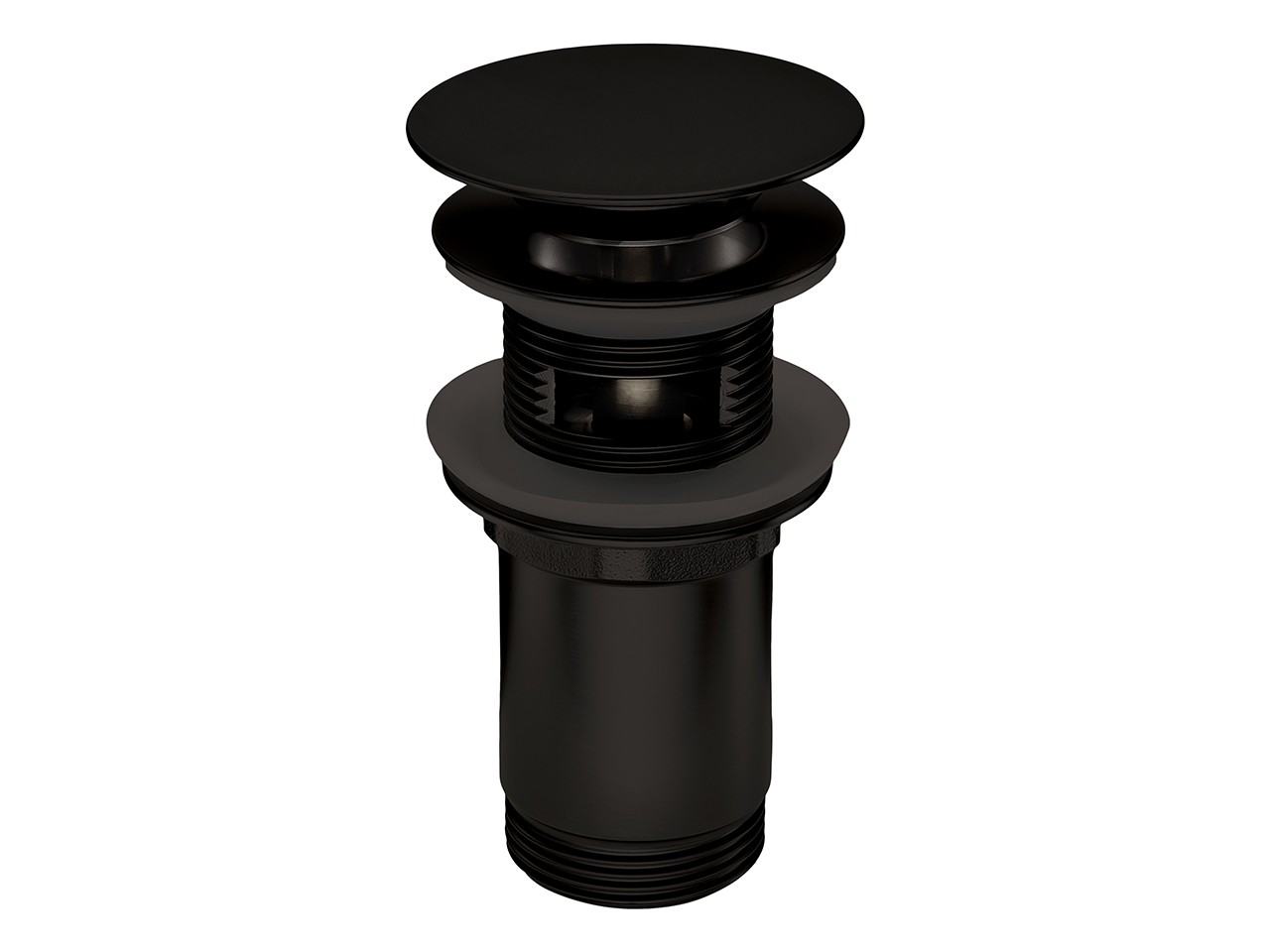 Blur Universal Click-Clack Drain Black - Iperceramica-mt