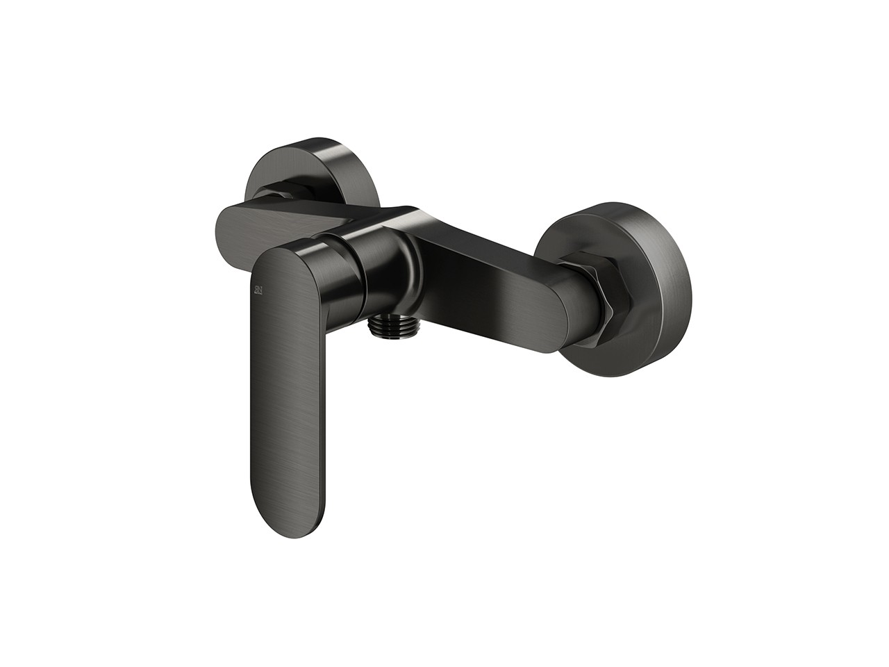 Miscelatore per Doccia Esterno Olmo senza Dotazione Gun Metal ...