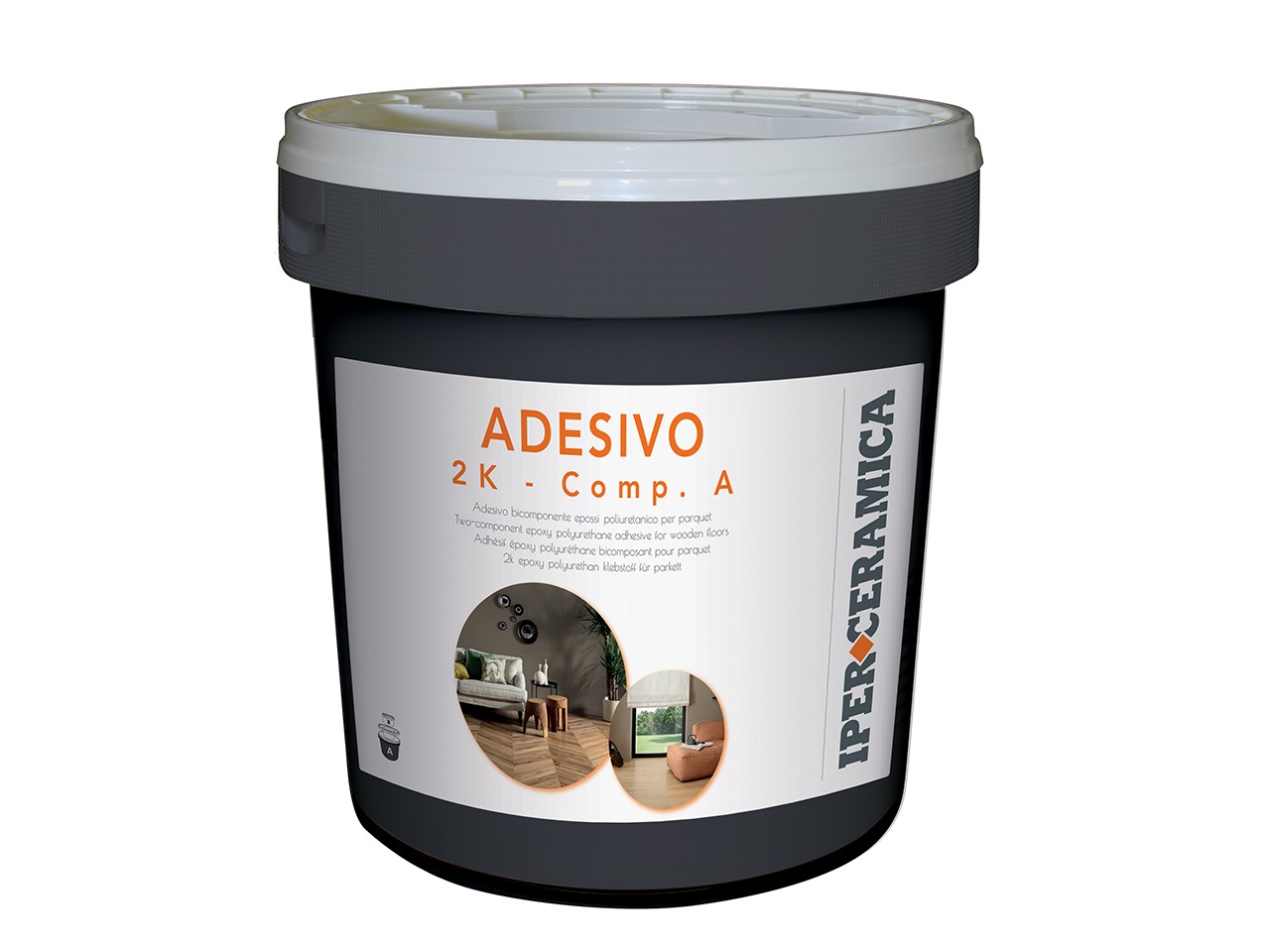 Adesiver 2K Colla Bicomponente A+B 12,5 Kg Per Parquet - Iperceramica