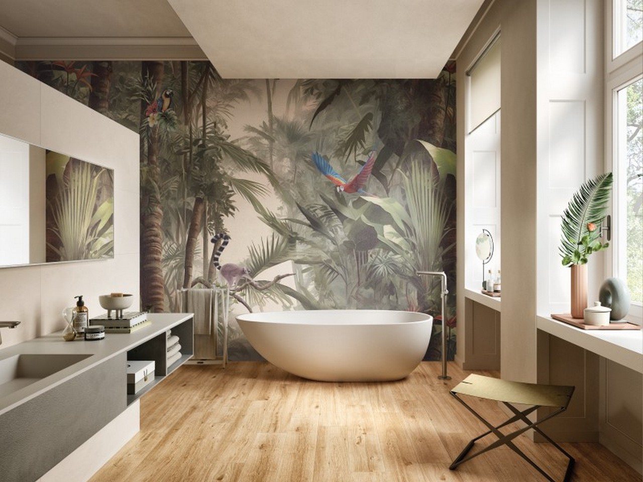 Carta da Parati Jungle - Amazzonia - Iperceramica