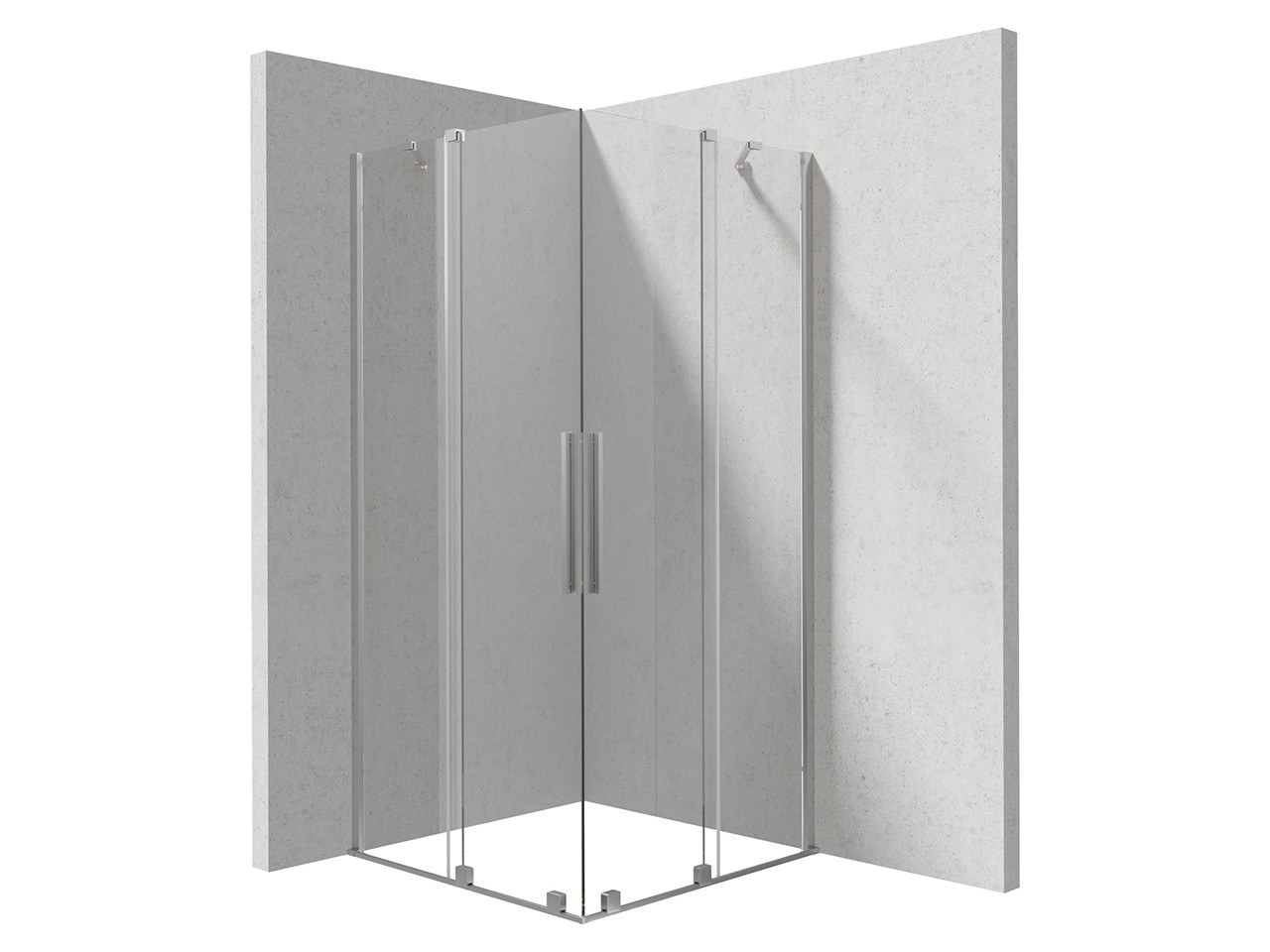 Box Doccia Angolare Scorrevole Prizma cm 90x100 H195 Est 88/90-98/100 ...