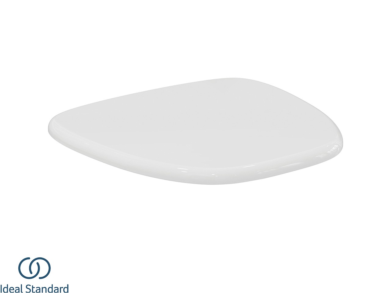 IDEAL STANDARD® ATELIER DEA TRAPEZOID WASTE COVER GLOSSY WHITE ...