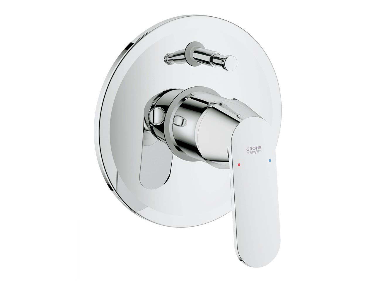 Mitigeur monocommande de douche à encastrer avec inverseur 2 voies ...