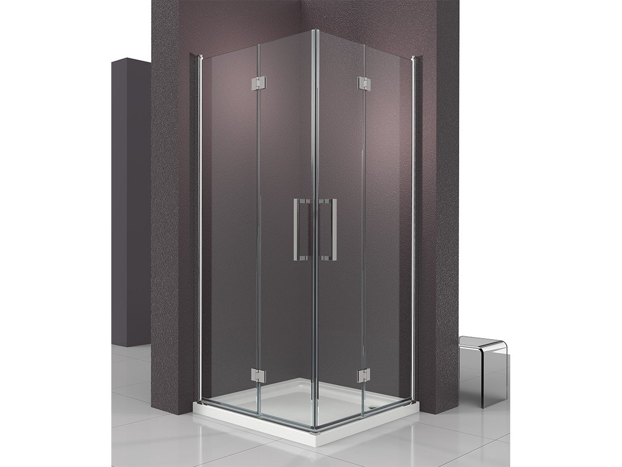 Fantasy2 Be-Fold Shower Enclosure 70X80 - Iperceramica-mt