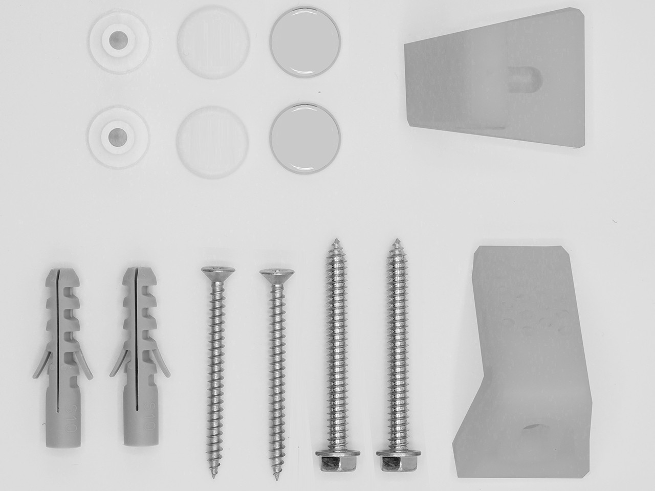 Fischer® Kit Fissaggi Orizzontali per Wc e Bidet a Terra - 2 Pezzi ...