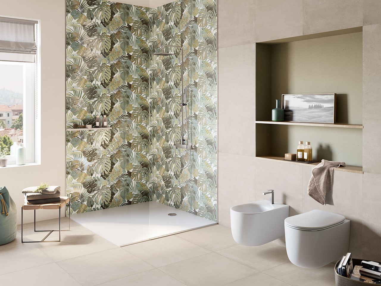 Rivestimento Sottile Game Deco Wild 40x120 Decoro Tropicale Verde ...