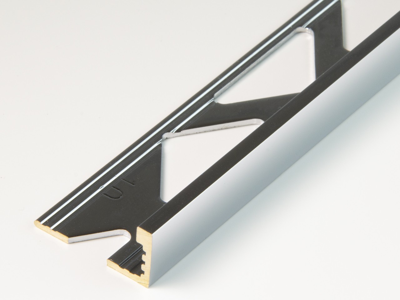 Profilo Angolare Global Floor Ottone Cromato Spessore 10mm Lunghezza 2 ...