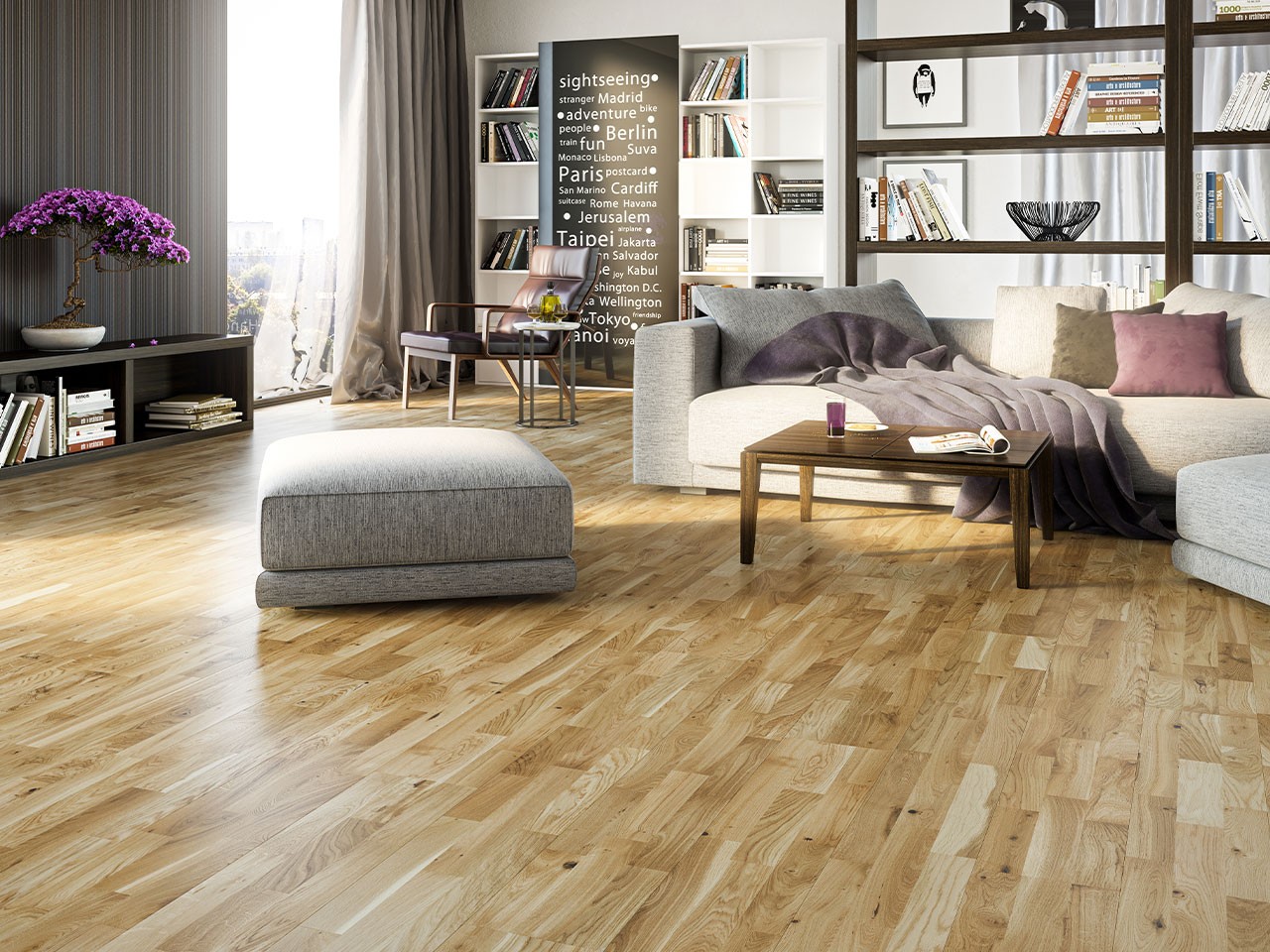 4 Strip Wood Floor - Hangar 4 Natural - Iperceramica-mt