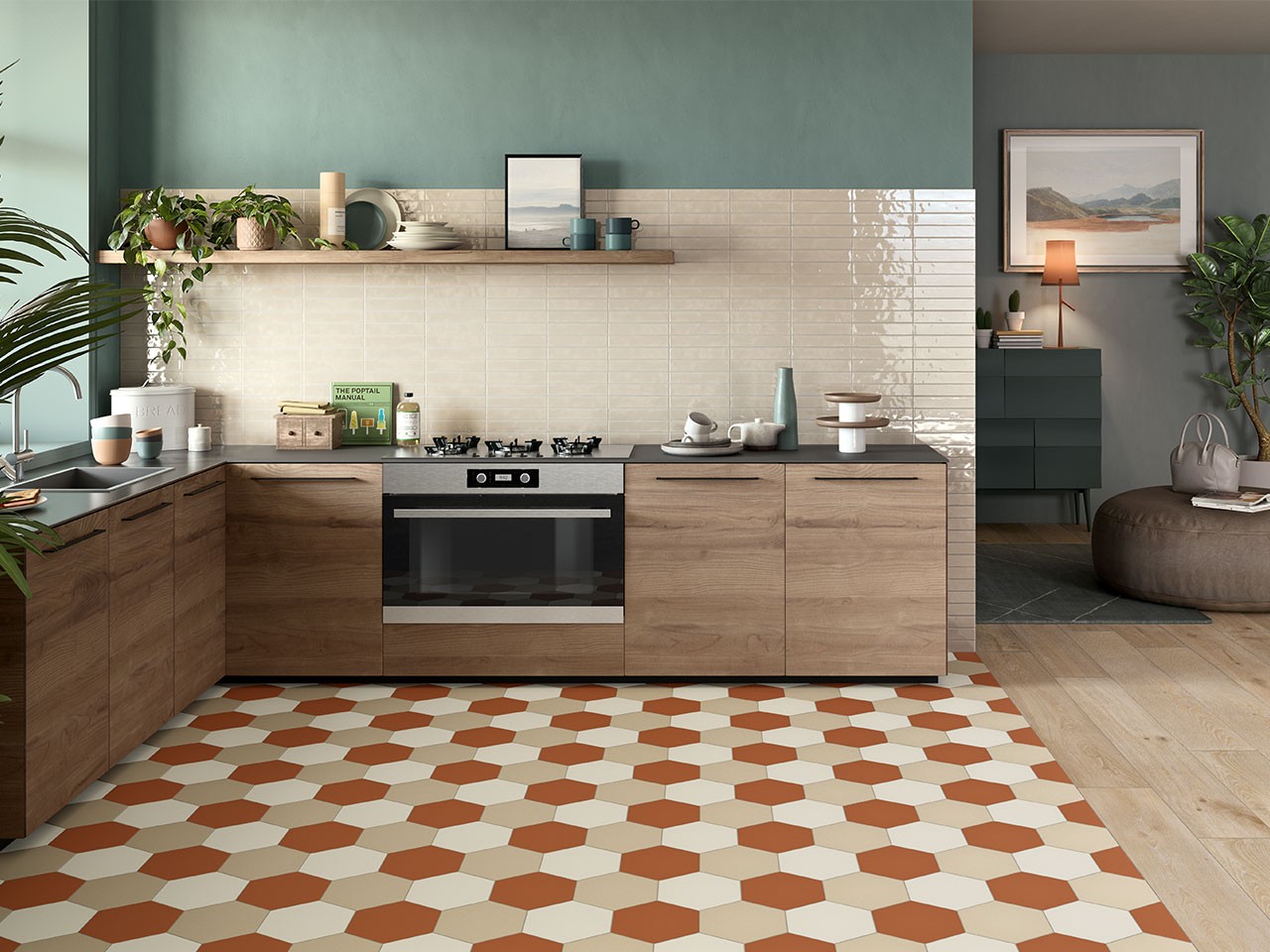 Jelly Almond 5x25 Glossy Beige Single-Fired Wall Tile - Iperceramica-mt