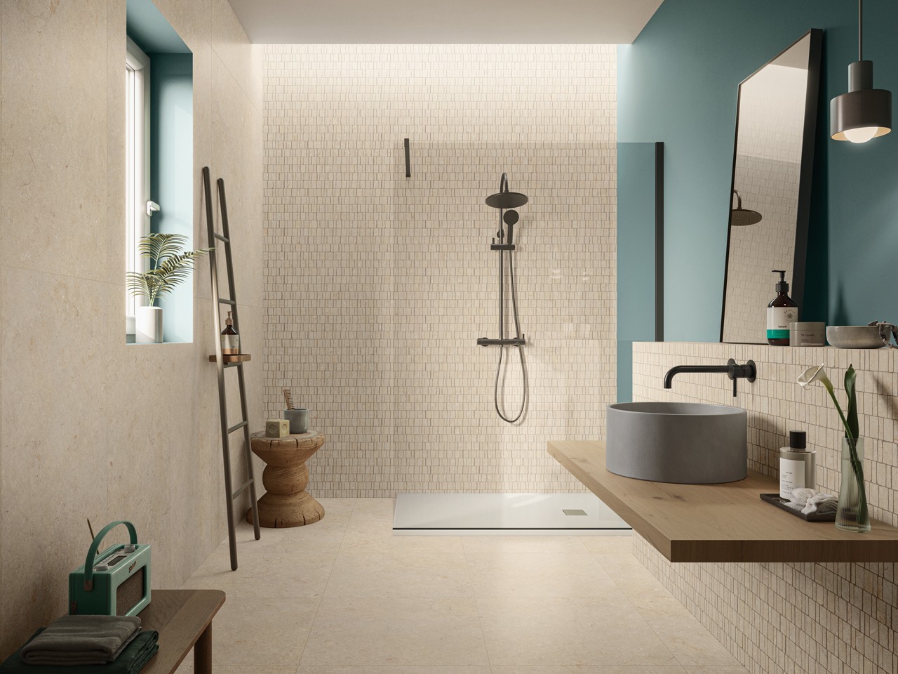 Jerusalem Stone Porcelain Tile 60X60 - Iperceramica-mt
