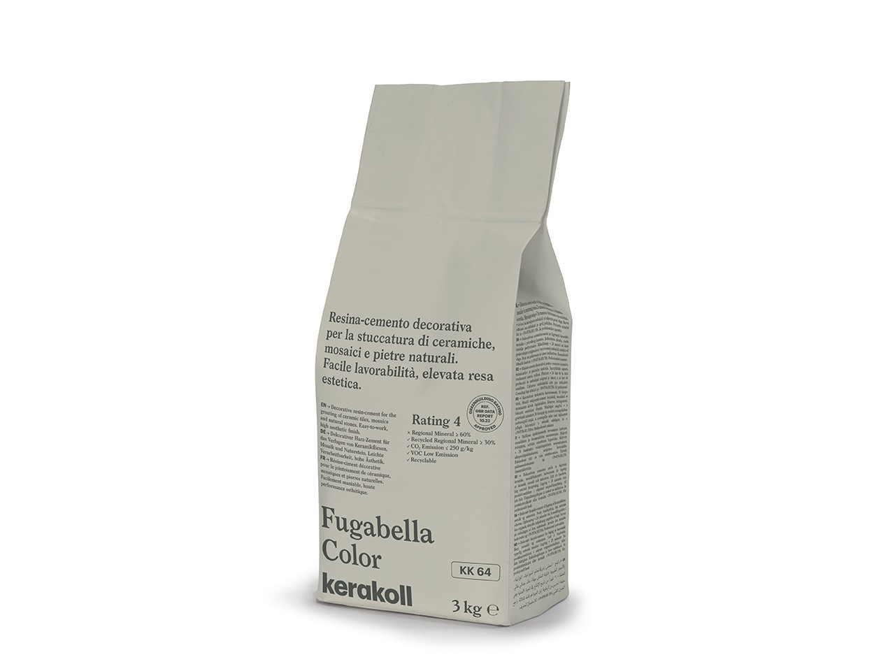 Kerakoll Fugabella Color Kk 64 3Kg - Cementitious Tile Grout ...