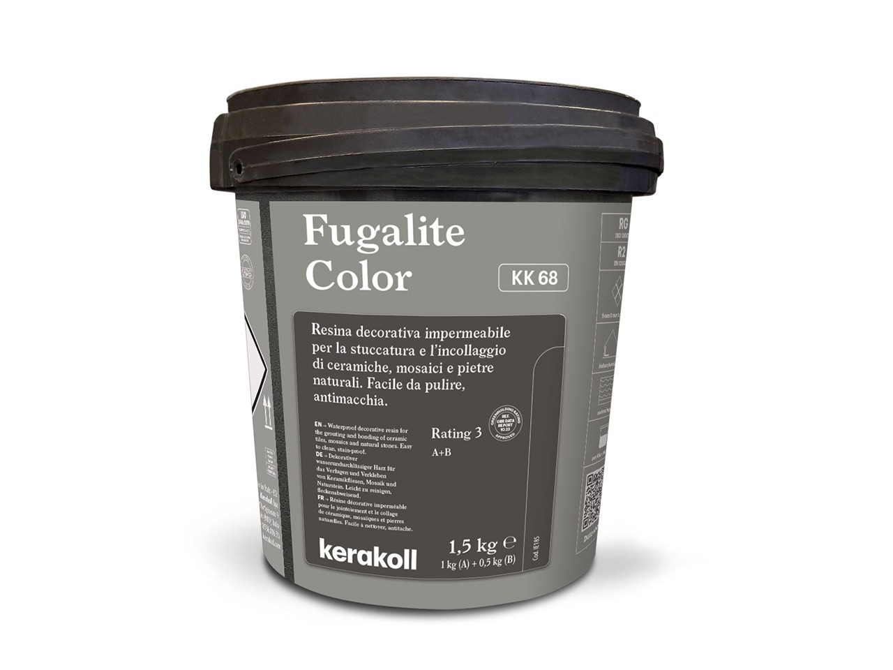 Kerakoll Fugalite Color KK 68 1,5Kg Joint époxy - Iperceramica