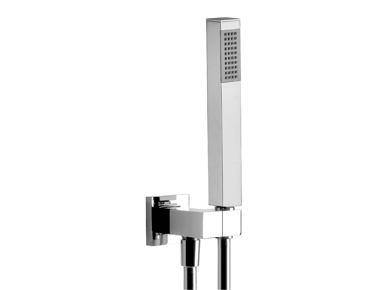 Mamoli Mixer Feel Kit Jet Hand Shower 3Pc Chrome - Iperceramica-mt