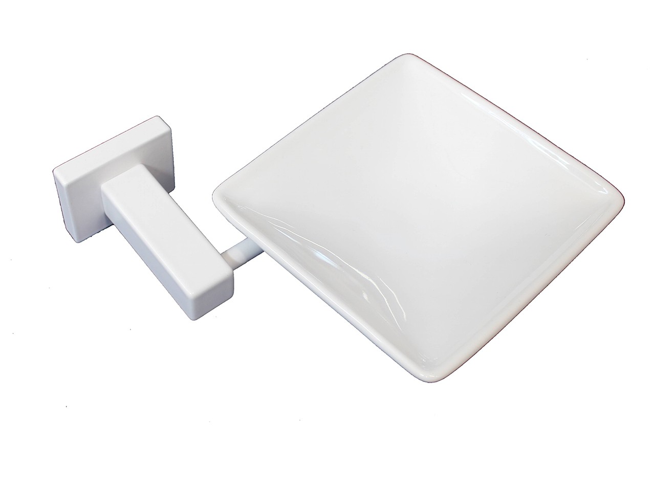 Porte-savon Madison blanc mat - Iperceramica