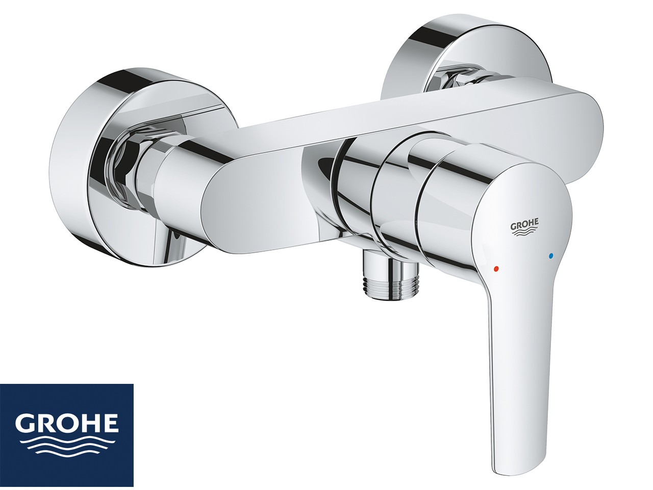 Miscelatore per Doccia Esterno Grohe® Quickfix Start 2021 Monocomando Cromo - Iperceramica