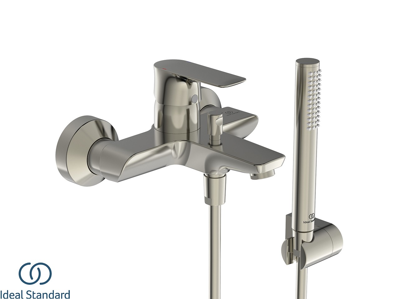IDEAL STANDARD® CONNECT AIR EXTERNAL BATHTUB TAP SILVER STORM FINISH ...
