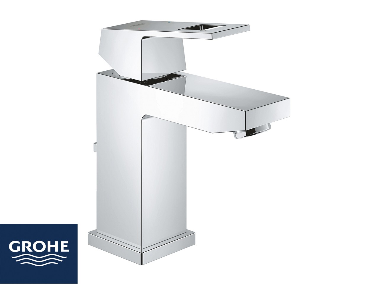 Grohe® Eurocube Ecojoy Basin Tap Chrome - Iperceramica