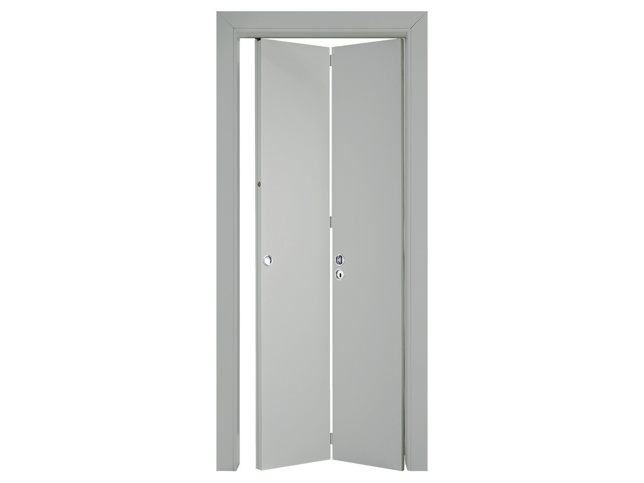 Porta Pieghevole Open 60XH210 cm Perla Apertura a Destra - Iperceramica