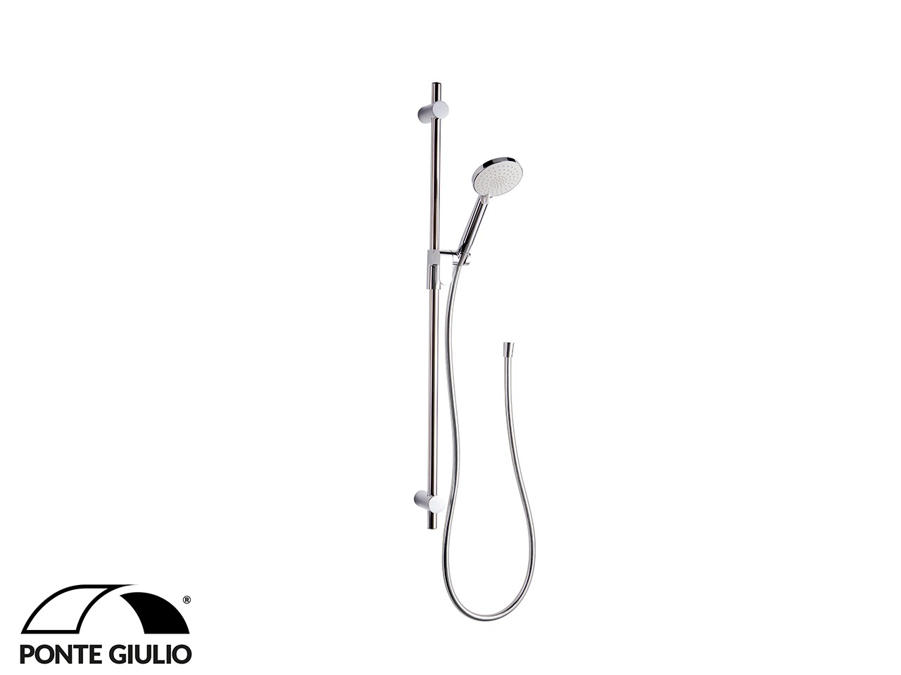 Saliscendi Doccia Linea Eternal Basic L90 cm con Doccetta Multigetto Inox Cromo - Iperceramica