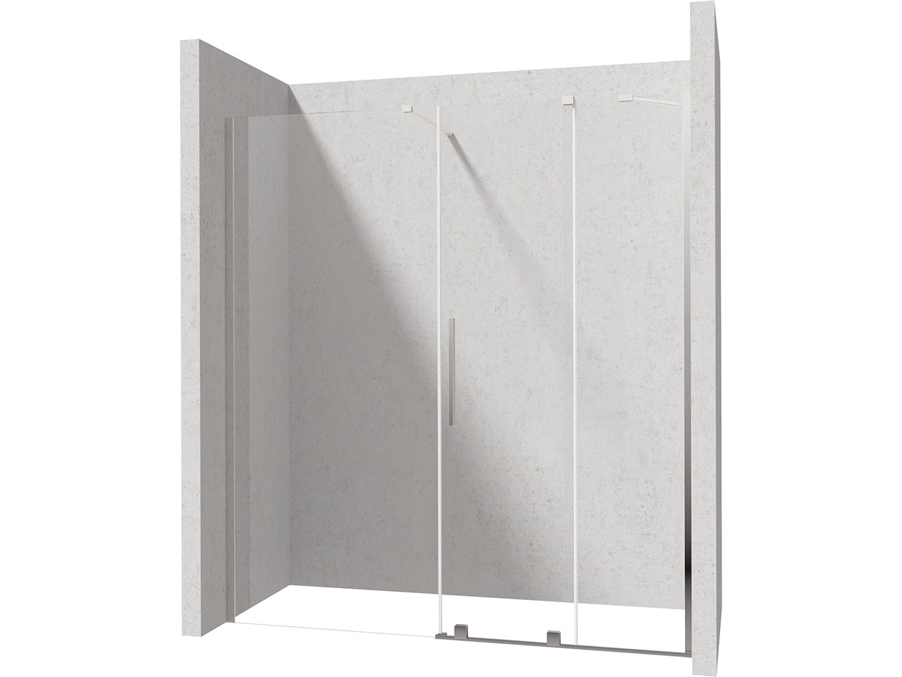 Porta in Nicchia Scorrevole Prizma, Lato Fisso in Linea cm 200 H195 ...