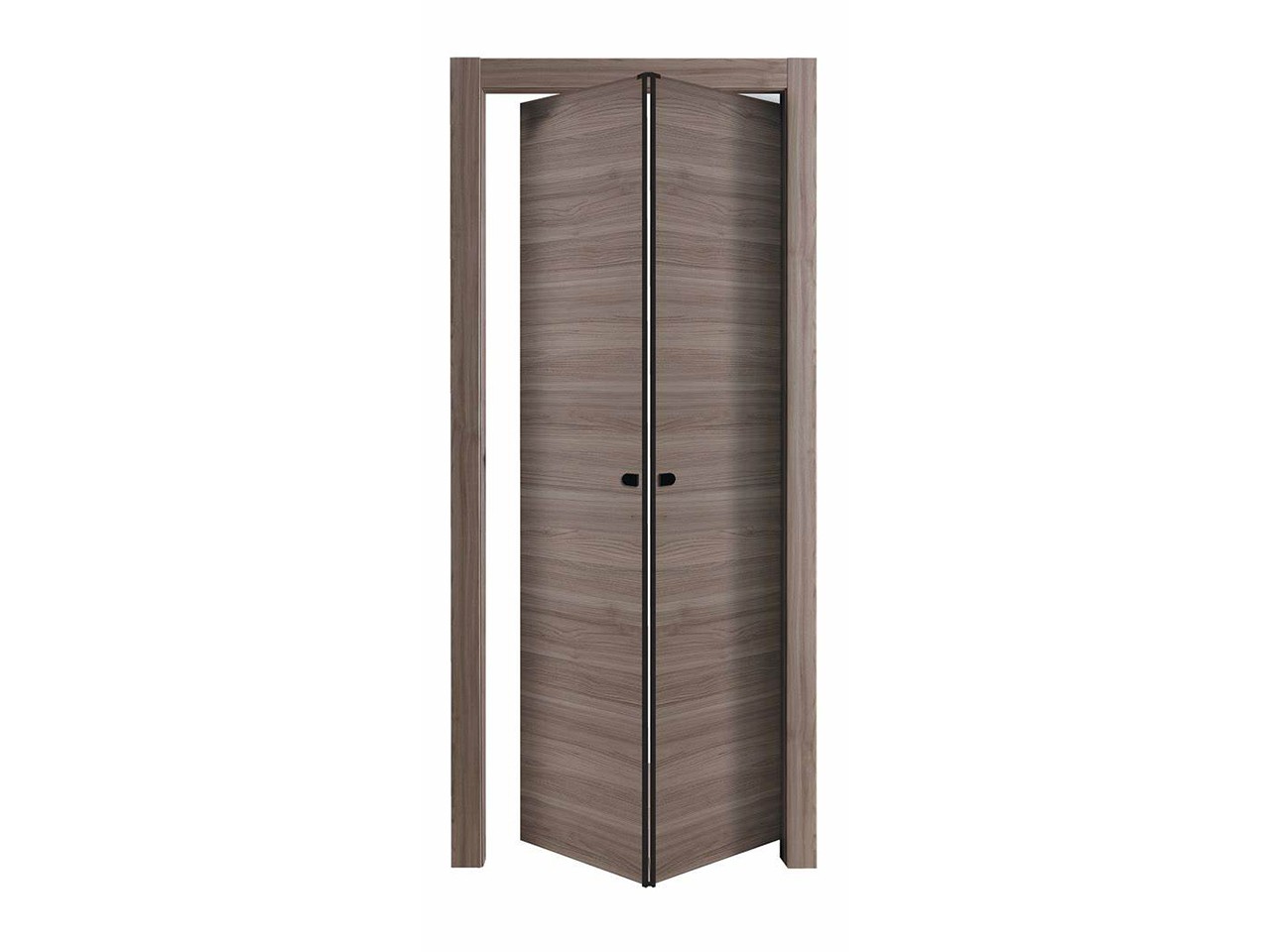 Porta Pieghevole Space 60xH210x10 cm Cenere - Iperceramica