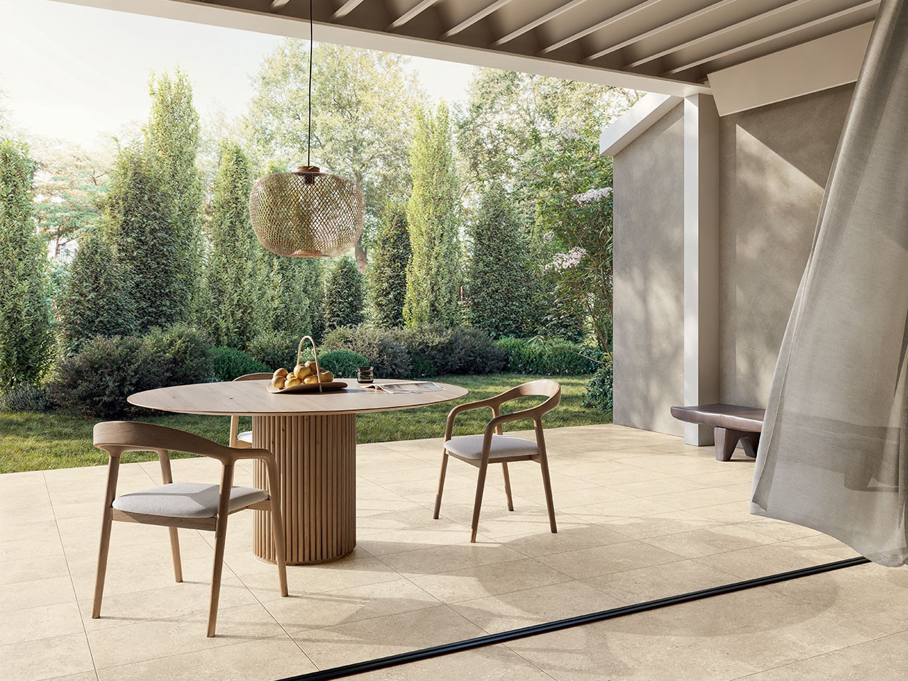 Fliese Sakkara Sand 30x60 Feinsteinzeug Außenbereich Kalksteinoptik ...