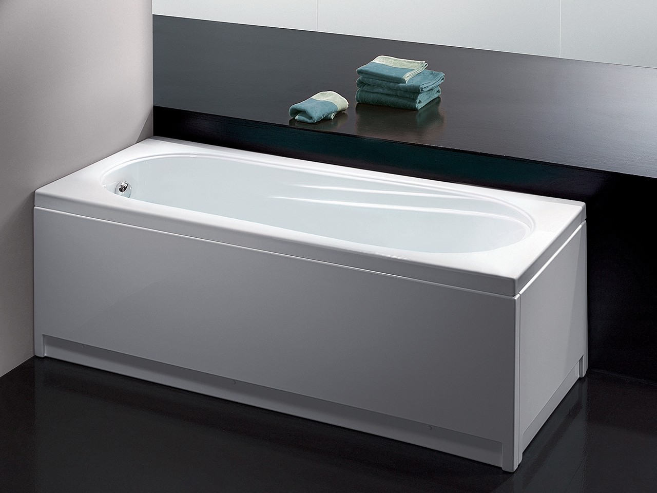 Vasca Incasso Gea Guscio Pannellato Frontale e Laterale 150x70 Bianco ...