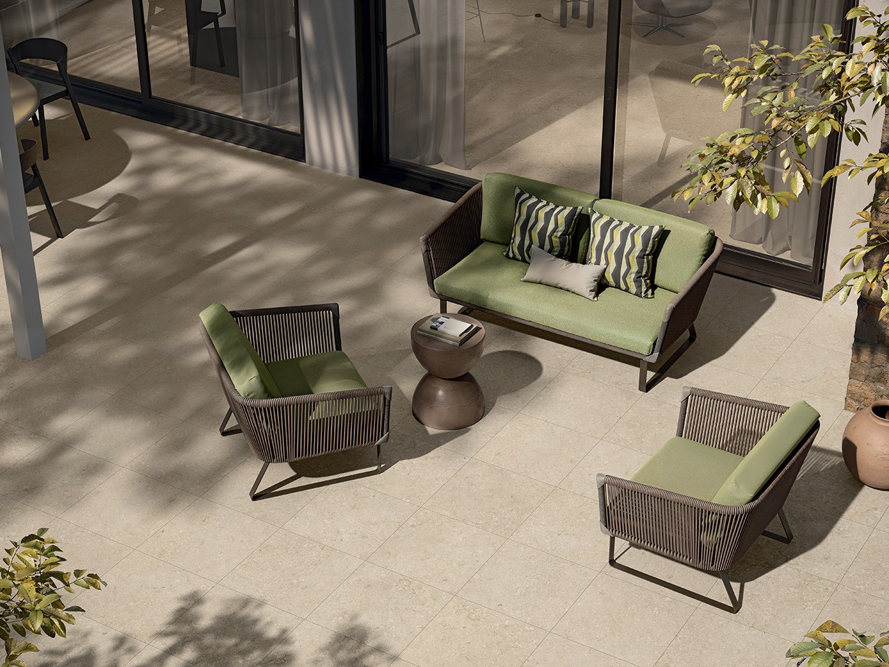 Jerusalem Stone Xout Outdoor Porcelain Tile 60X60 - Iperceramica-mt