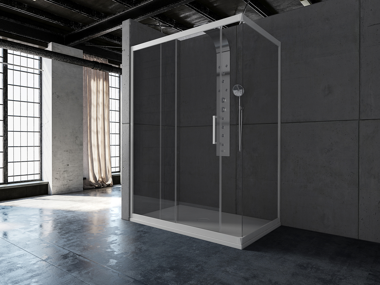 Cabine De Douche Integrale 80x120null
